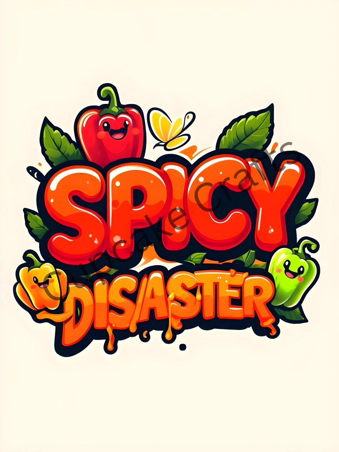 Digital Spicy Disaster Design Sublimation PNG File - Etsy