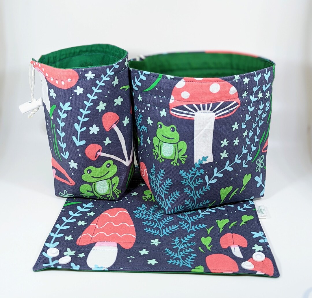 Mushroom Frog Dice Bag or Tray: Dnd Gaming Accessories - Etsy