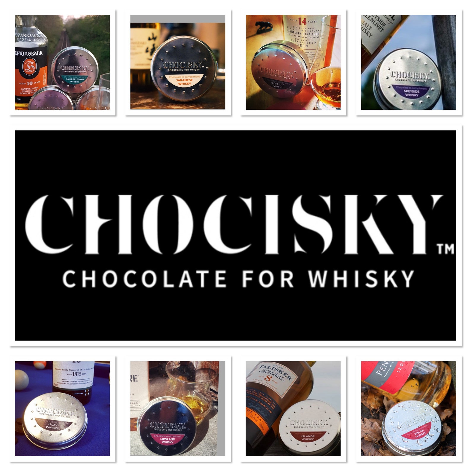 Chocisky Lowland Whisky Chocolate buy Any 2 Receive 1 Free Surprise Tin ...