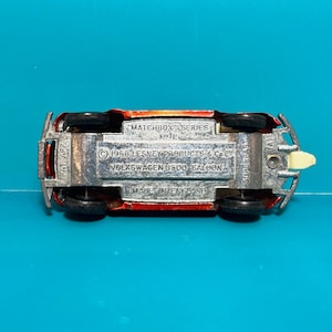 Vintage Matchbox Superfast No 15 Volkswagen 1500 With Rare Front Bumper ...