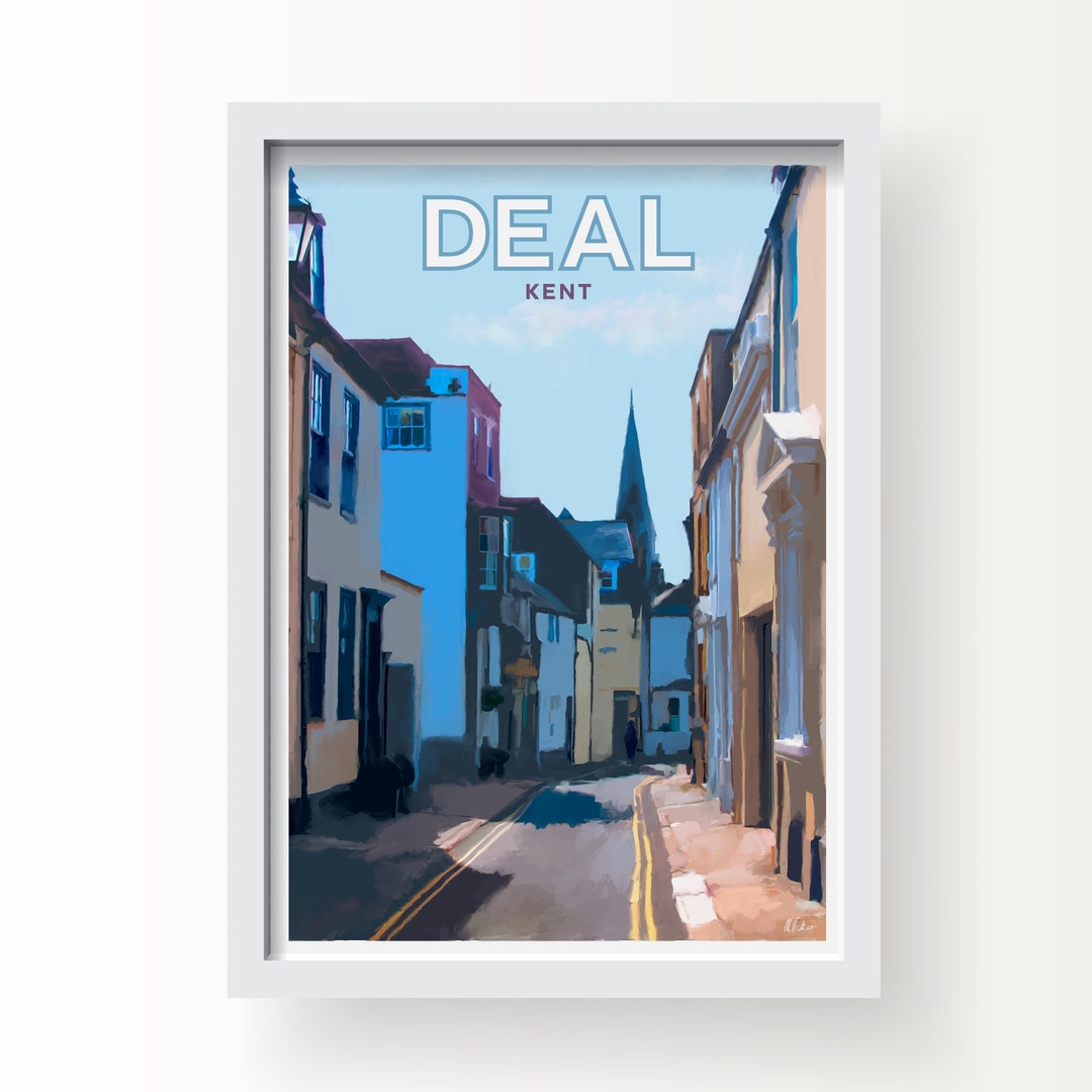 Deal Kent Fine Art Print & Greetings Card - Etsy UK