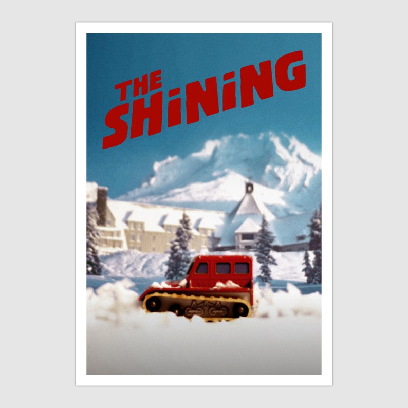 The Shining Retro Film Poster Art Print and Greetings Card - Etsy