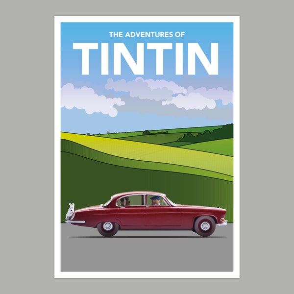 Tintin - Etsy