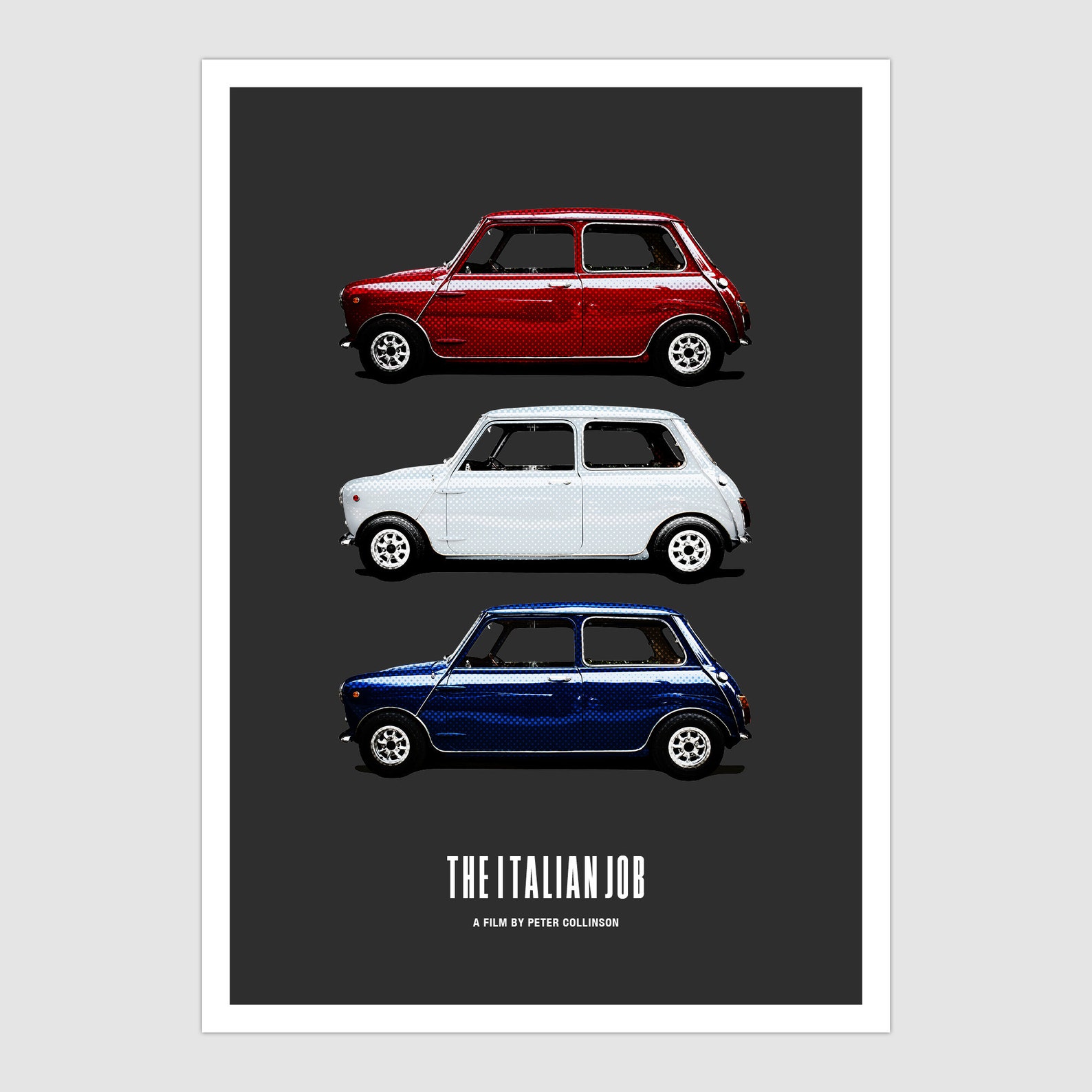 The Italian Job Art Print - Etsy UK