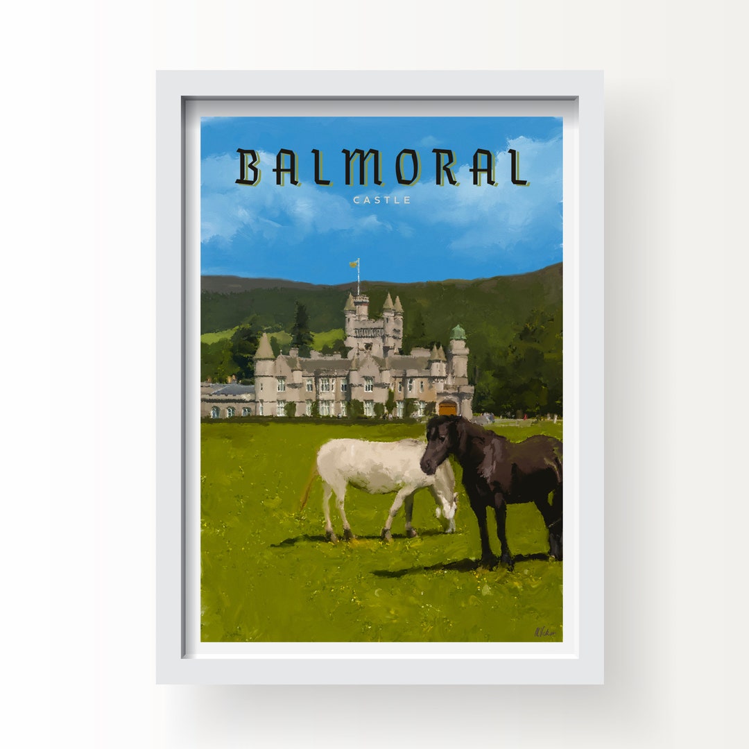 Balmoral Castle Scotland Fine Art Print & Greetings Card - Etsy