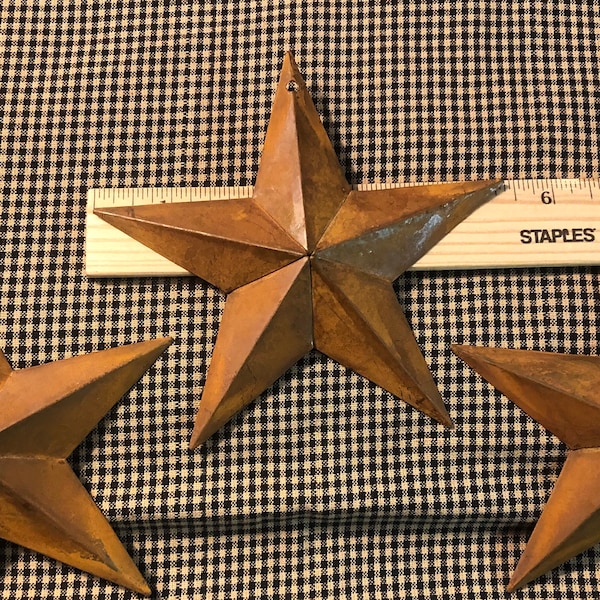 Rustic Metal Stars - Etsy