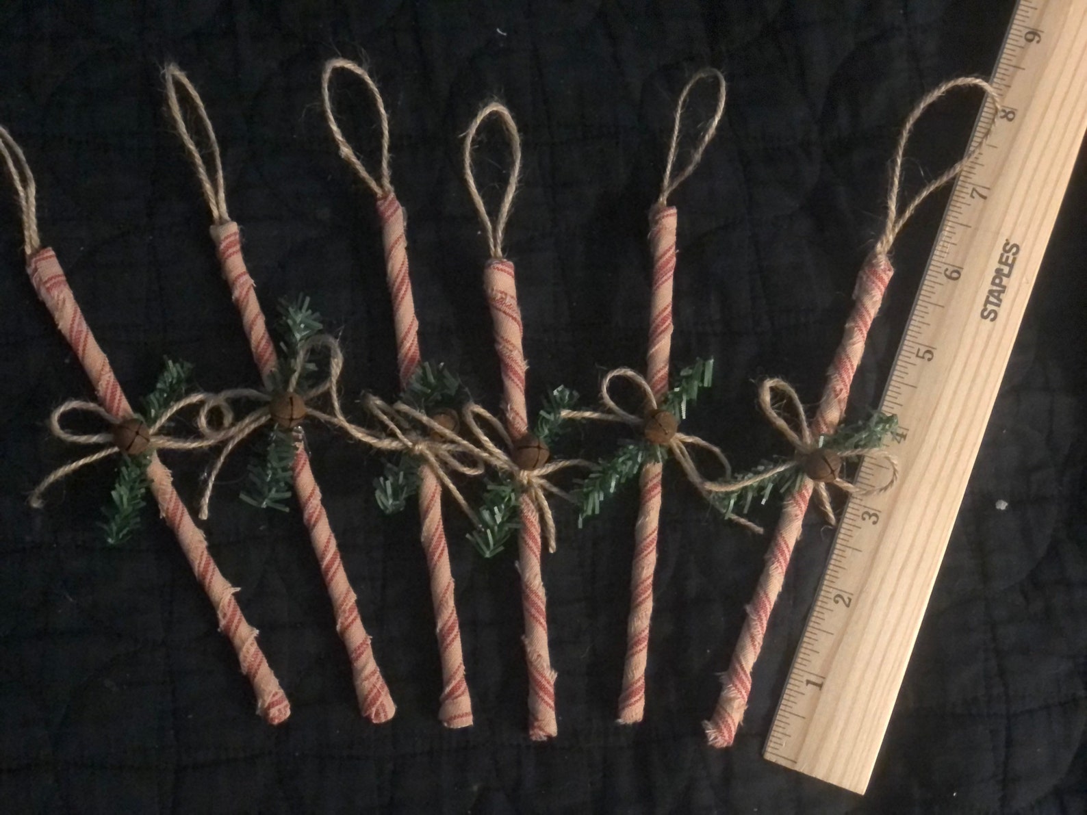FAUX PRIMITIVE Peppermint Sticks, Country Christmas, Farmhouse ...
