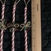 FAUX Red/white Prim Pep-o-mint Sticks, Christmas Candy, Farmhouse ...