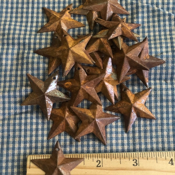 Rustic Metal Stars - Etsy