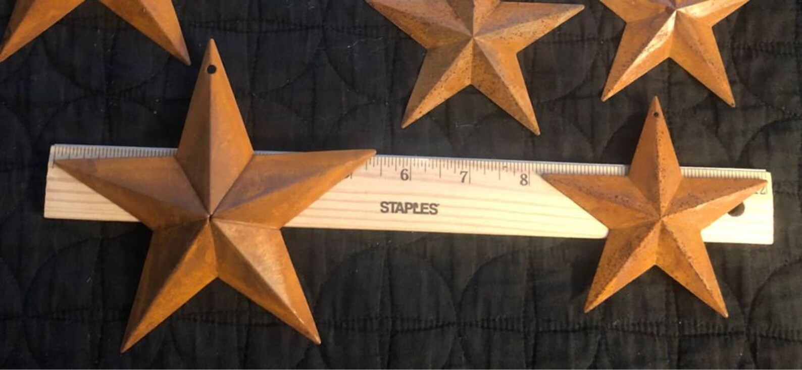 7 Pcs Metal Barn Stars 3 5.5 4 3.5 Rustic - Etsy