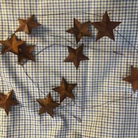 Large Star Metal Garland - Etsy