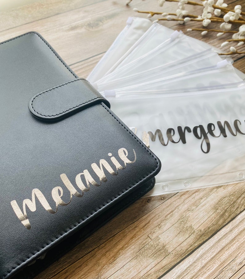 Custom A6 Budget Binder Personalized A6 Budgeting Binder A6 - Etsy