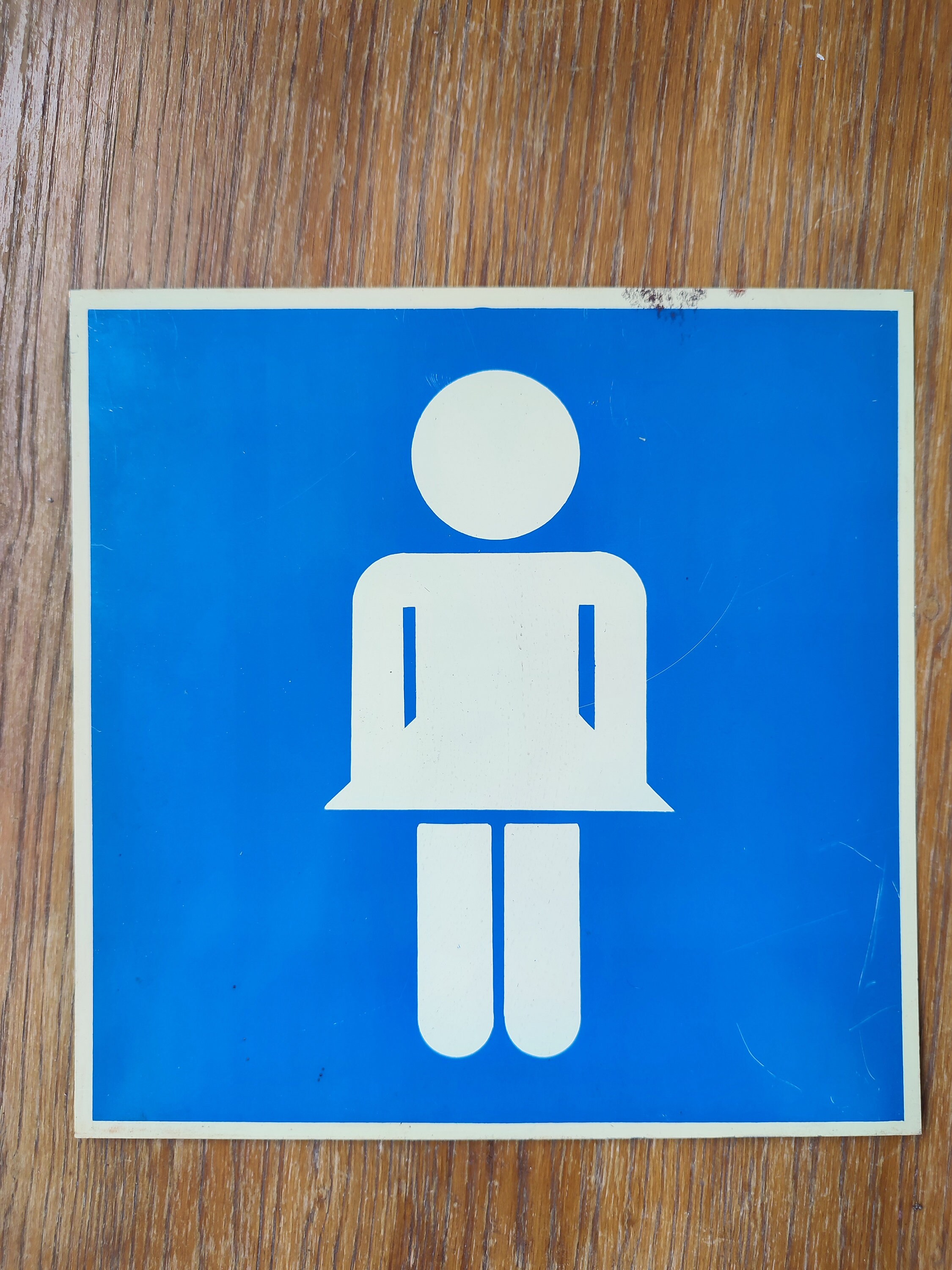 Letrero de metal vintage, WC, letrero de pared, niña, mujeres - Etsy México