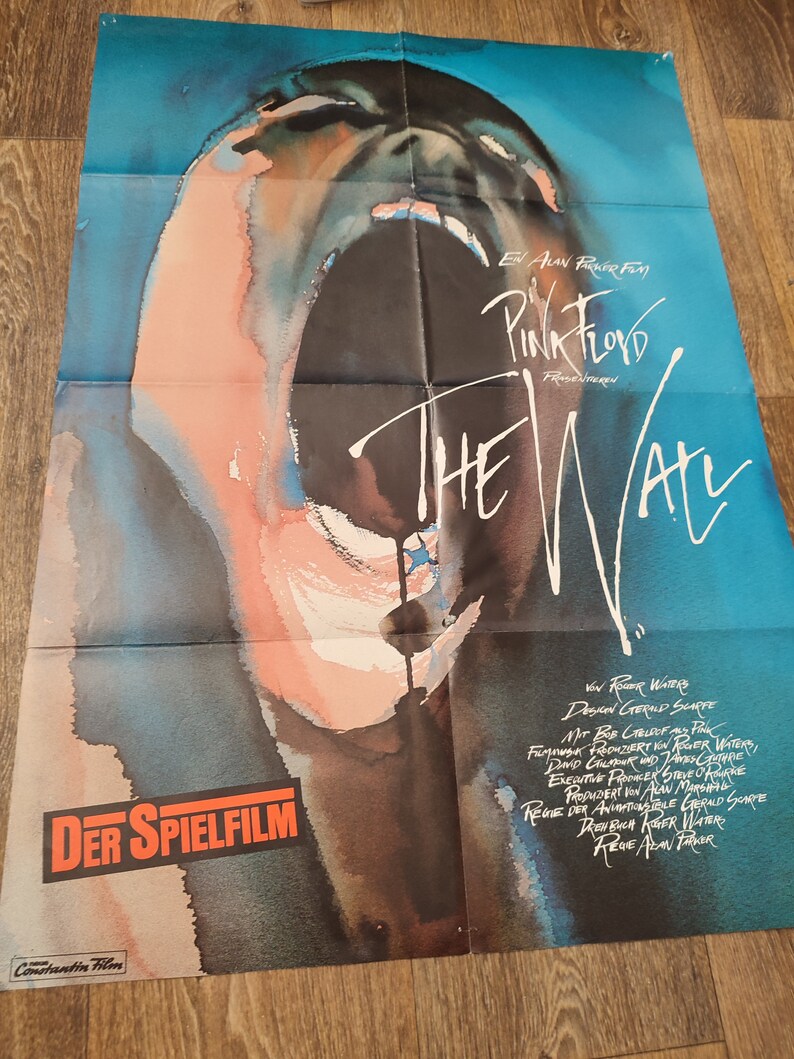 Pink Floyd the Wall Original Vintage Poster - Etsy