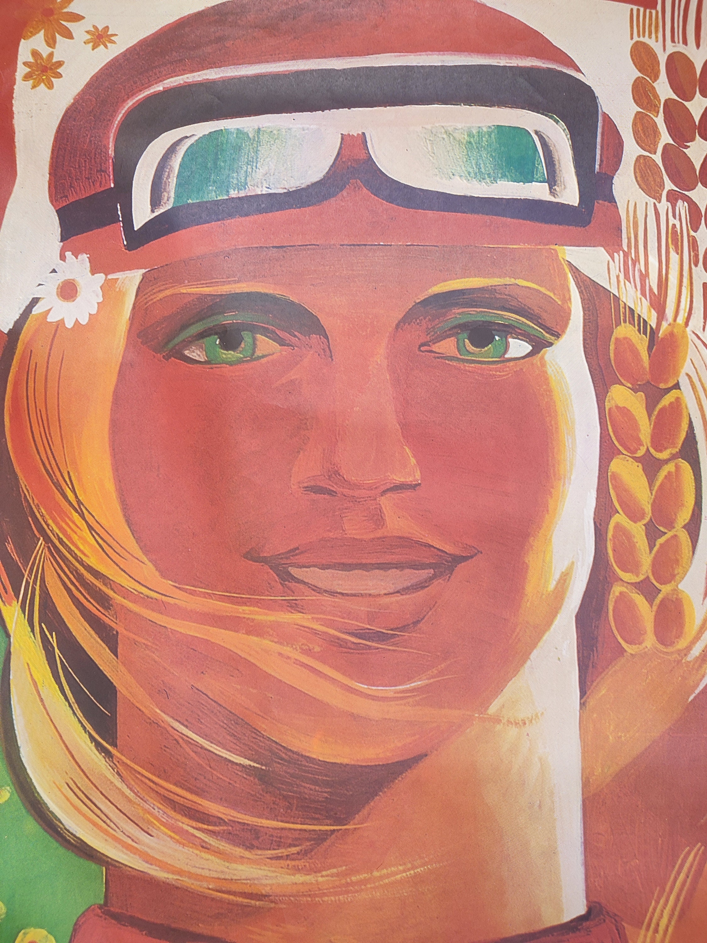 Soviet Woman Original Vintage Poster USSR Feminism 1976 - Etsy