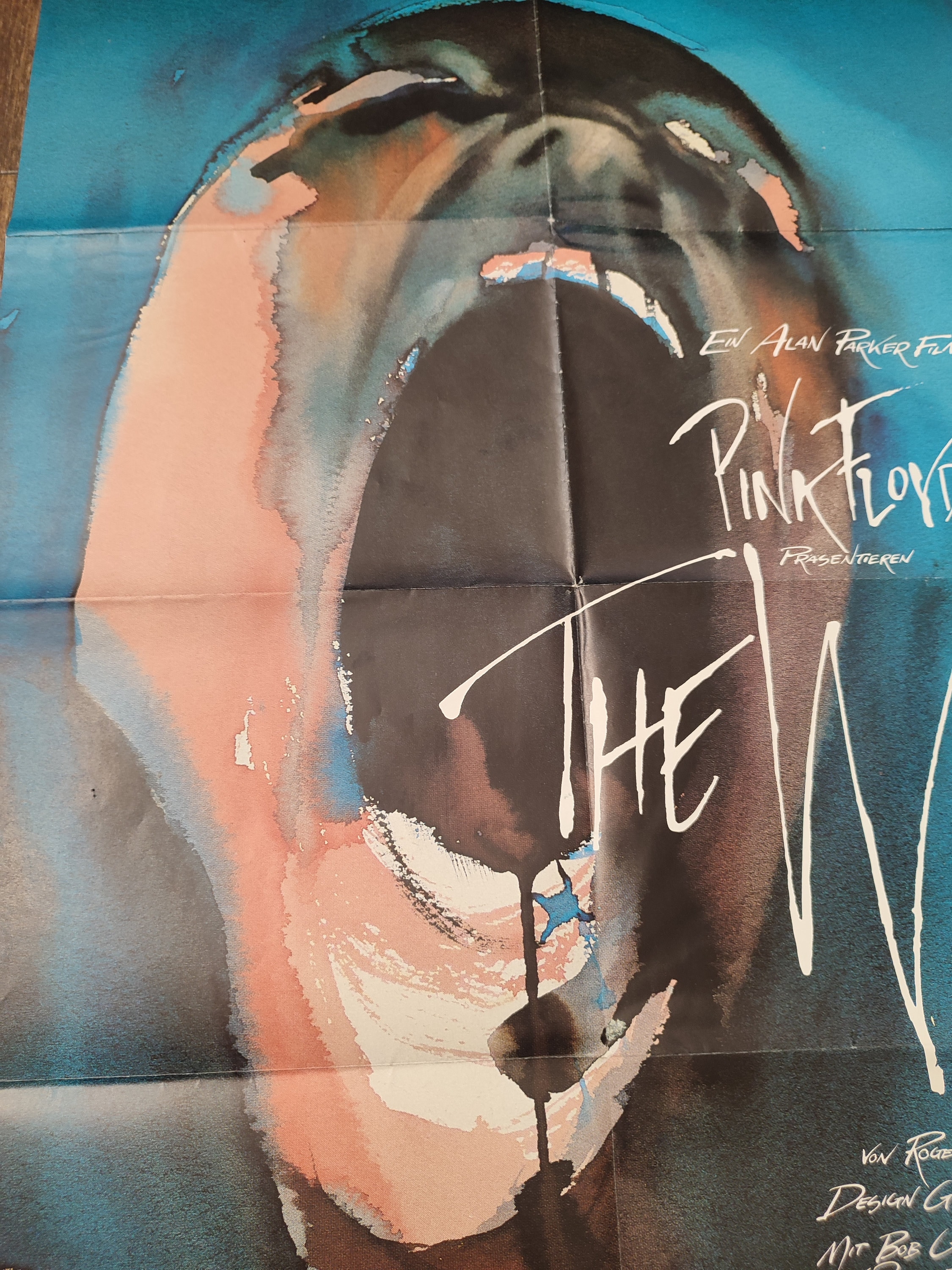 Pink Floyd the Wall Original Vintage Poster - Etsy