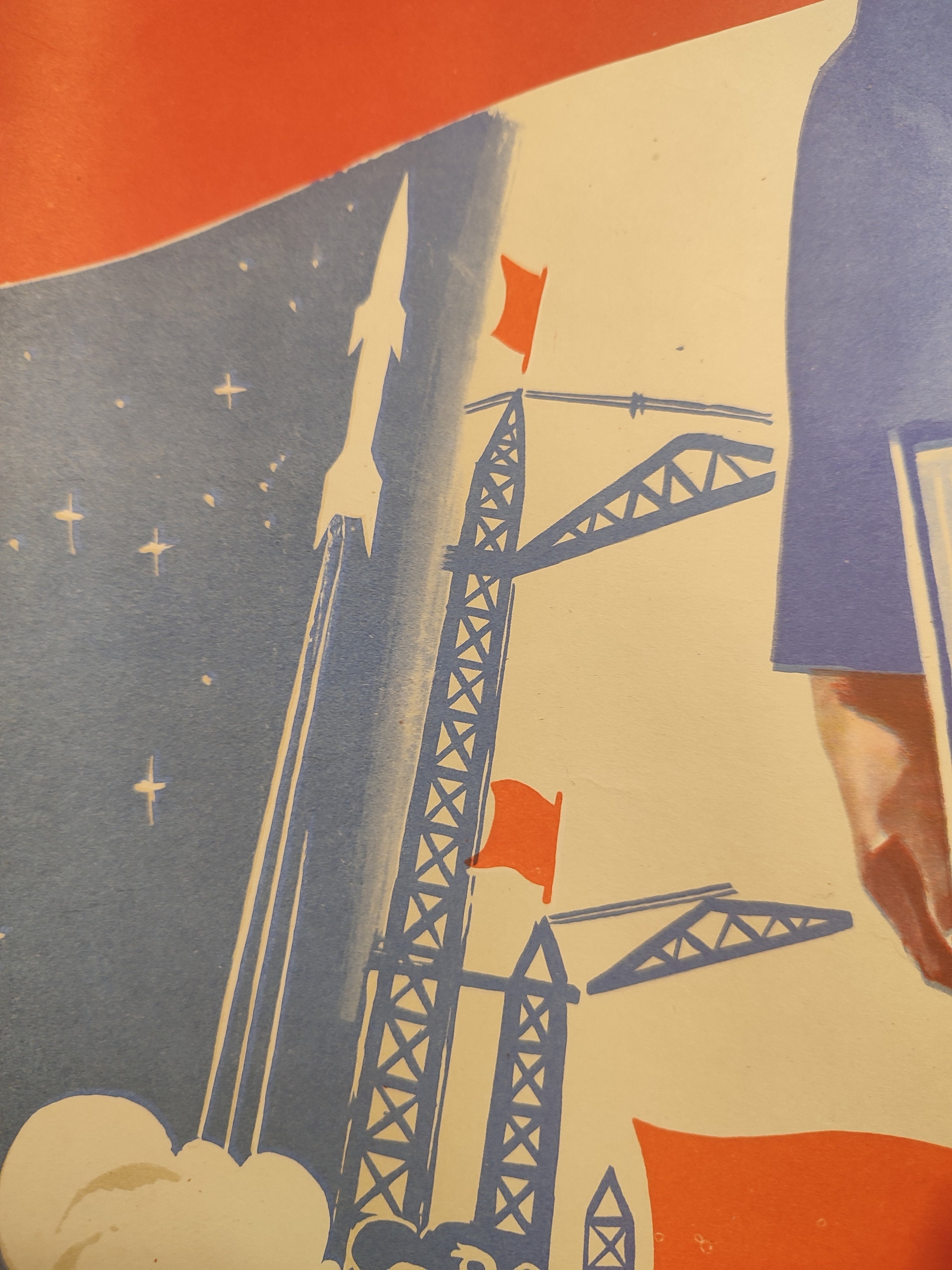 SOVIET PROPAGANDA POSTER Original Vintage Communism Art 1977 - Etsy