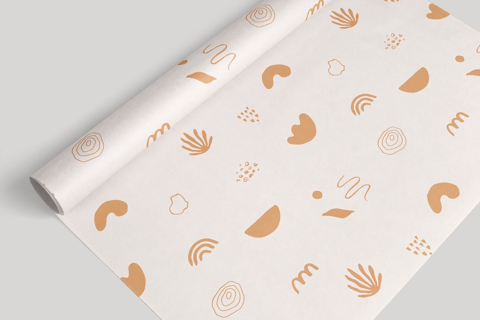 Tissue paper pattern PDF Digital Abstract shapes Modern | Etsy