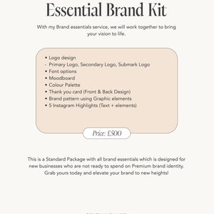 Professional Custom Branding Package Handdrawn Logo Design Packaging by ...