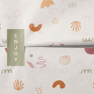 Tissue paper pattern PDF Digital Abstract shapes Modern | Etsy