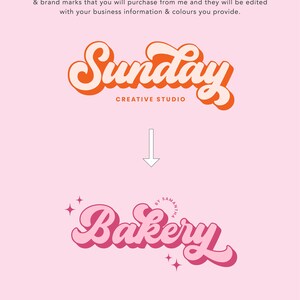 Retro Beauty Logo Kit With Star Premade Design for Small Business ...
