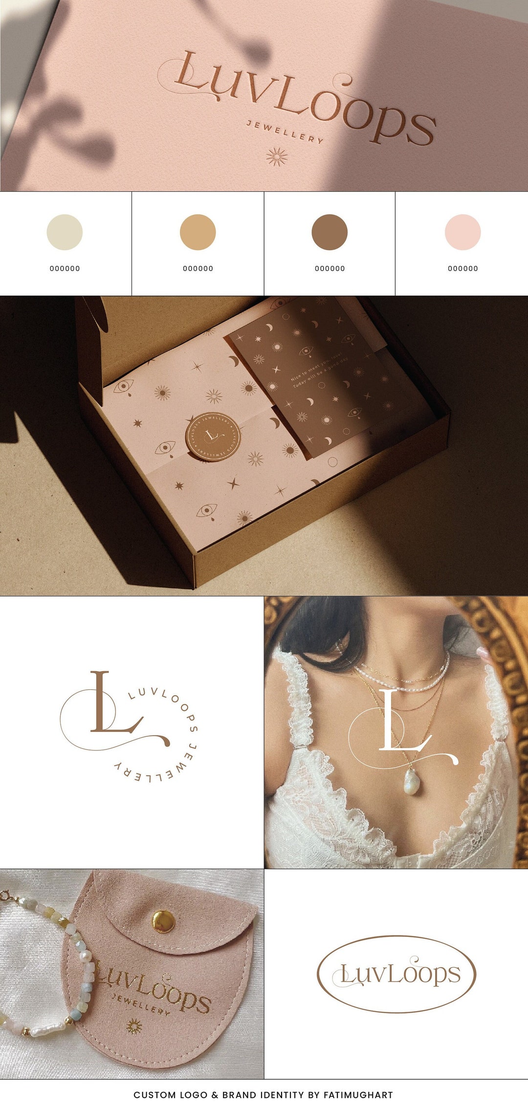 Professional Custom Branding Package Handdrawn Logo Design Packaging by ...