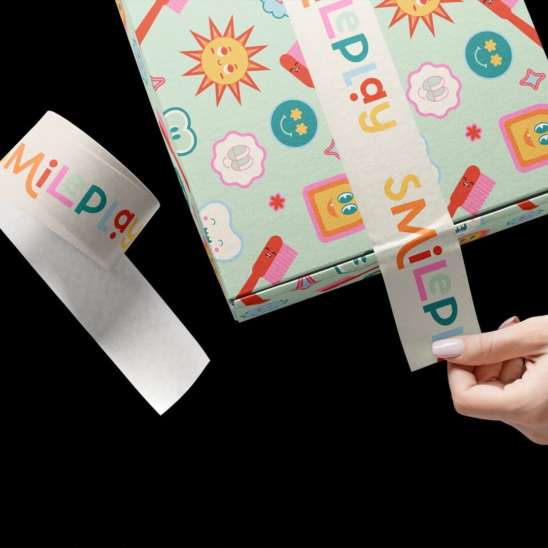 Custom Tissue Paper Pattern, Branded Tissue Paper, Packaging ...