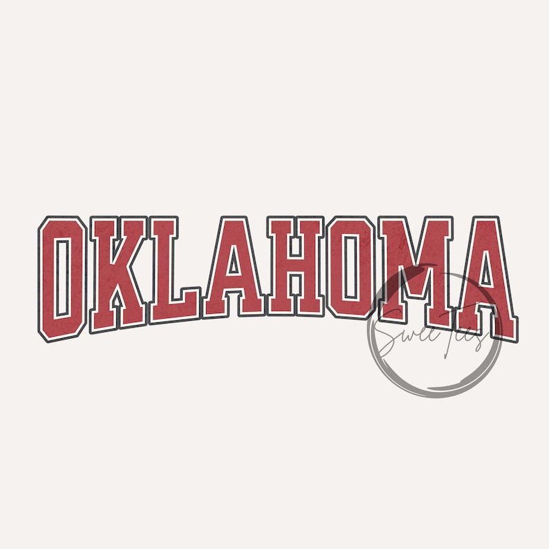 Oklahoma PNG - Etsy