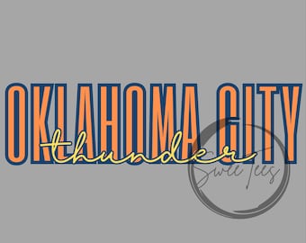 OKC Thunder PNG - Etsy
