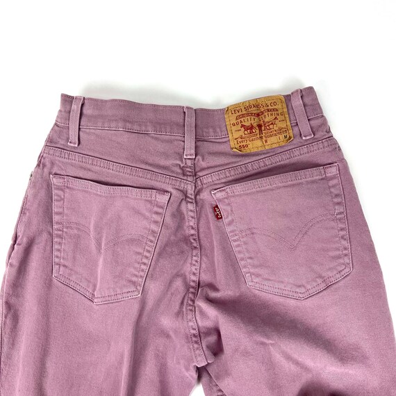 Vintage 1990s/Y2K pastel pink 550 Levi’s Mom Jeans Si… - Gem