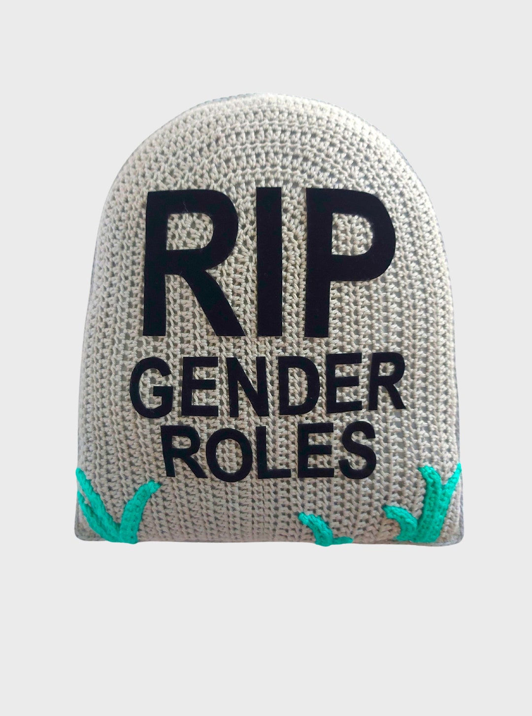 PDF Pattern Download, Crochet RIP Gravestone Cushion, Crochet RIP ...