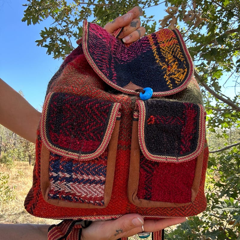 Carpet Backpack - Etsy