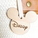 Personalized Mouse Name Tag, Luggage Tag, Backpack Name Tag, Diaper Bag ...