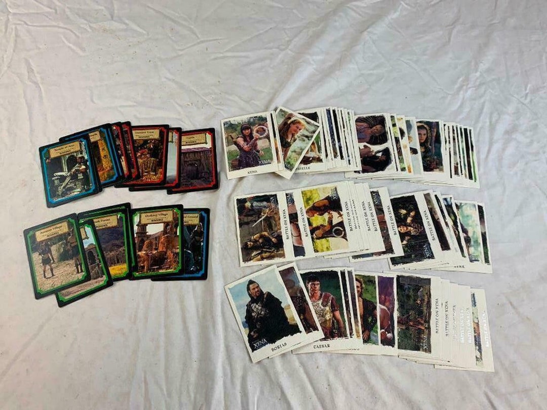Xena Warrior Princess Trading Cards ART & IMAGES Base Set Lot - Etsy