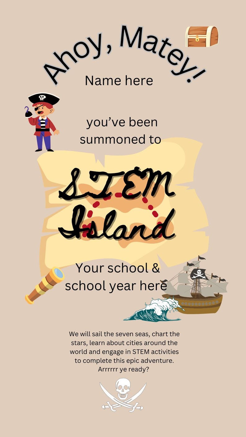 Pirates of STEM Island: A Complete Homeschool STEM Curriculum - Etsy