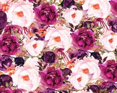 12 X 17 Watercolor Pink Flowers HTV Floral Roses - Etsy