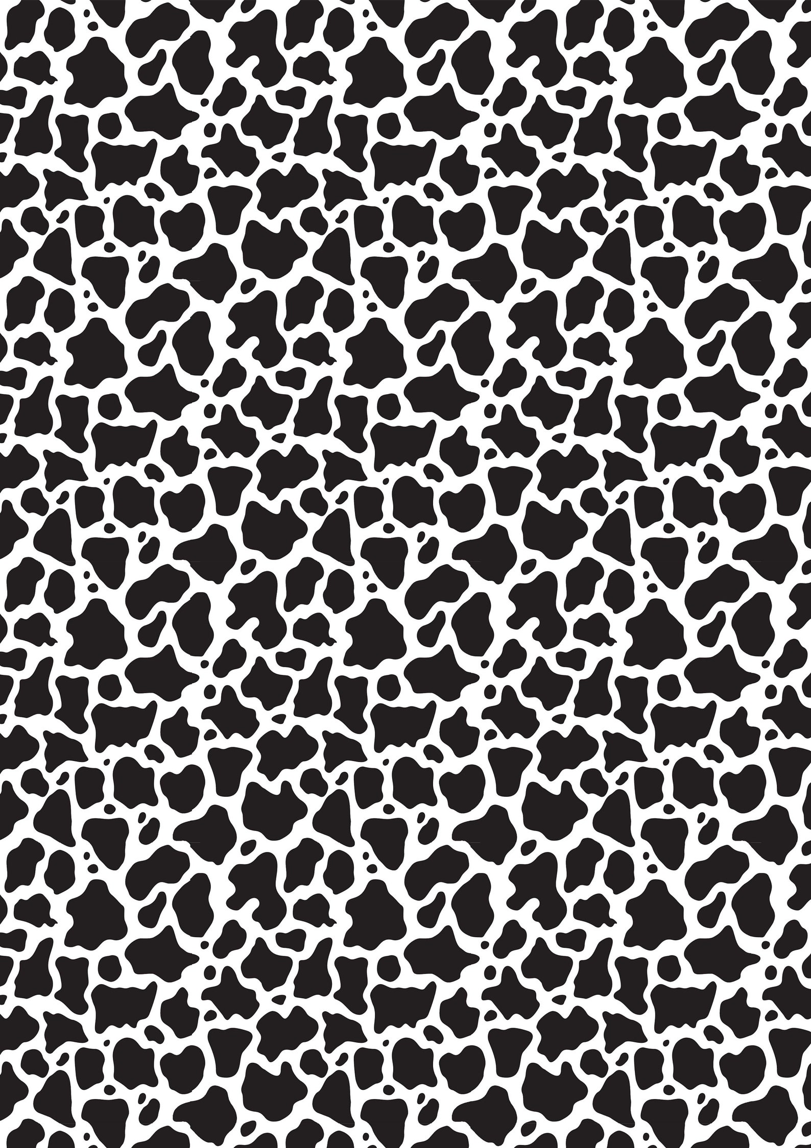 12 X 17 Cow Print Small HTV Sheet Patterned Vinyl Sheets Printed Heat ...