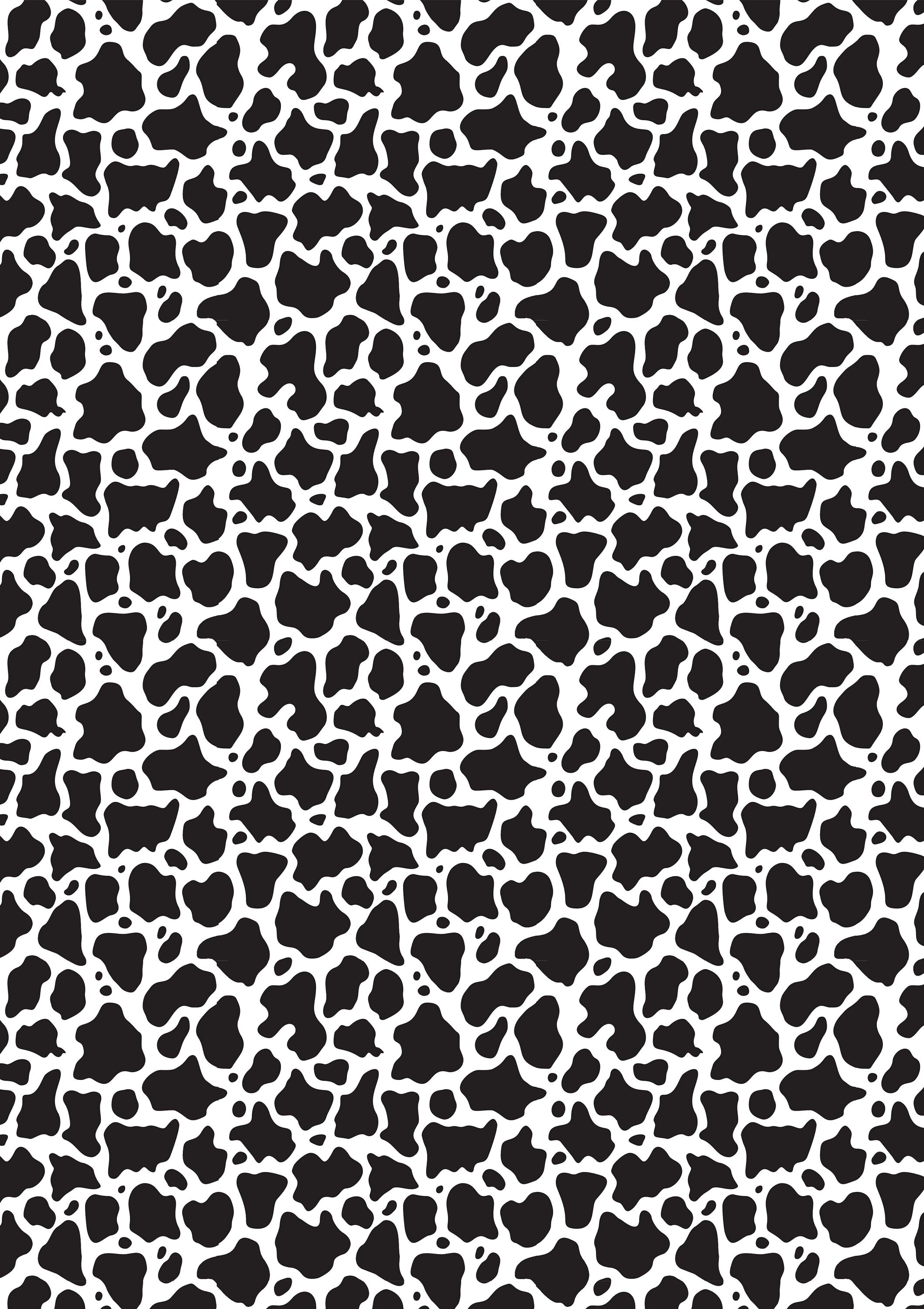 12 X 17 Cow Print Small HTV Sheet Patterned Vinyl - Etsy