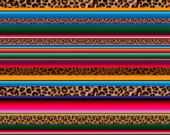 12 X 17 Brand NEW Serape Cheetah SUNFLOWERS HTV | Etsy