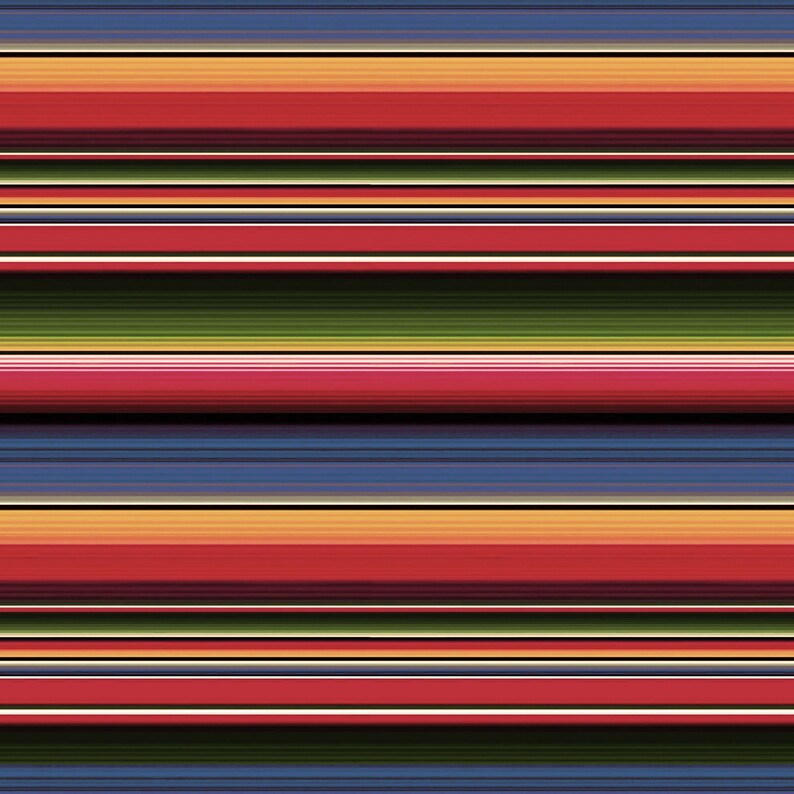12 X 12 VINTAGE LOOK Serape Decal Vinyl Mexico | Etsy