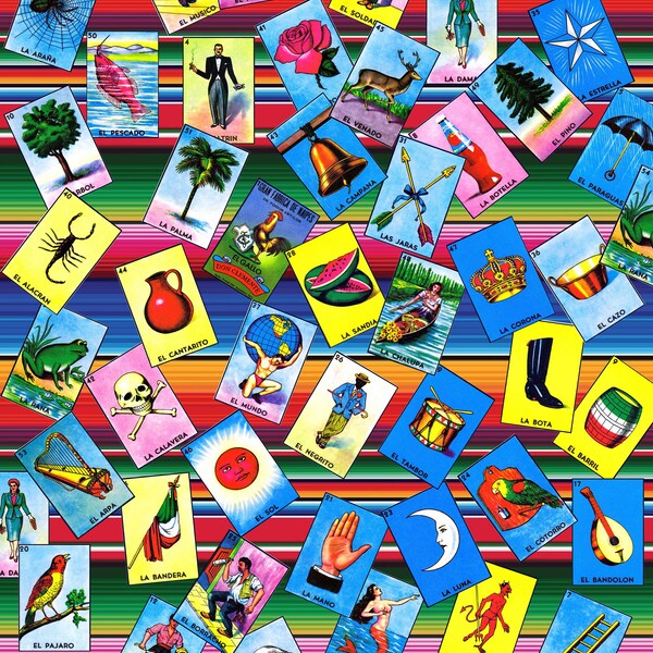 Loteria Card Background - Etsy