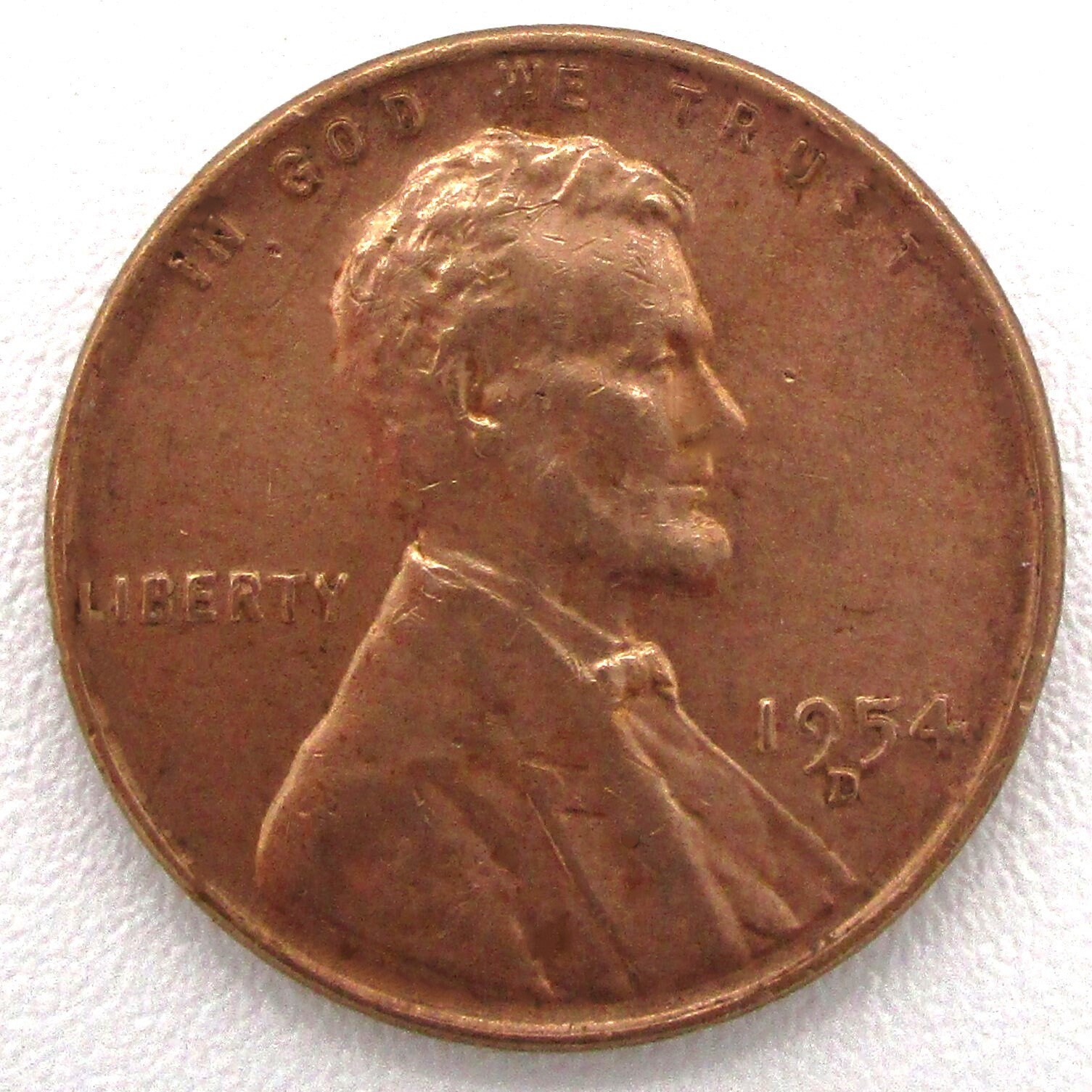 70th Birthday Card With 1954 Birth Year Lucky Lincoln Wheat Penny ...