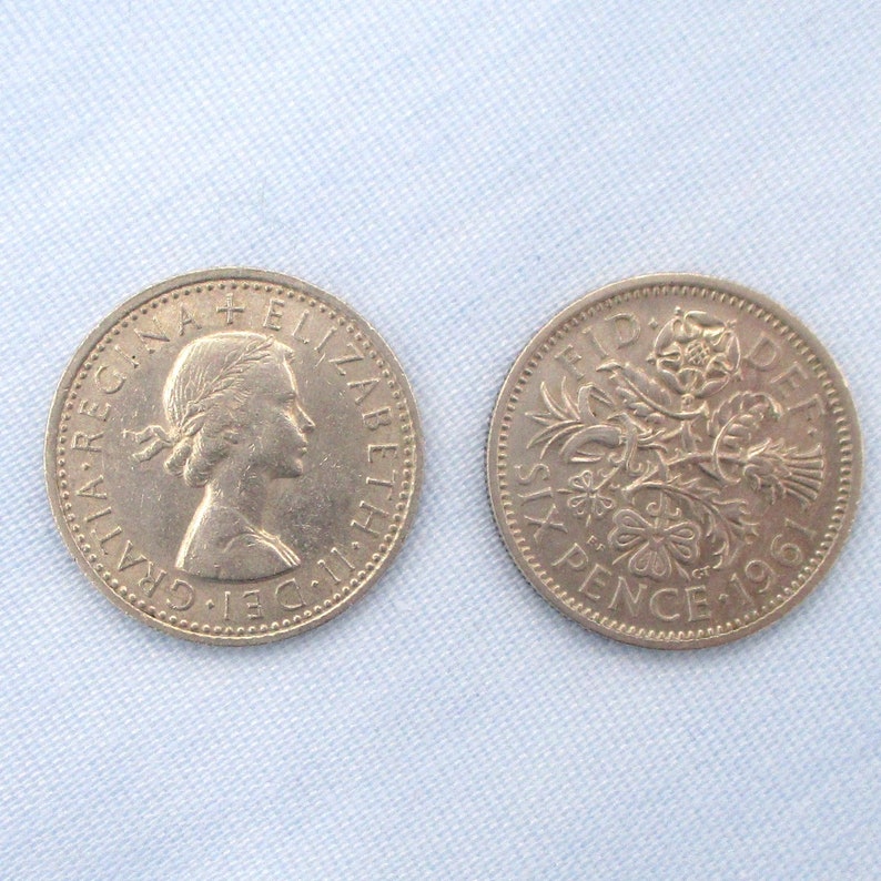 Sixpence Wedding Card for Bride Something Old Wedding Bridal Shower Engagement Gift Wedding ...