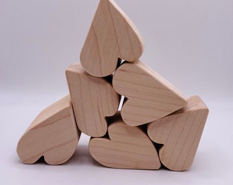 Stacking Wood Blocks - Etsy