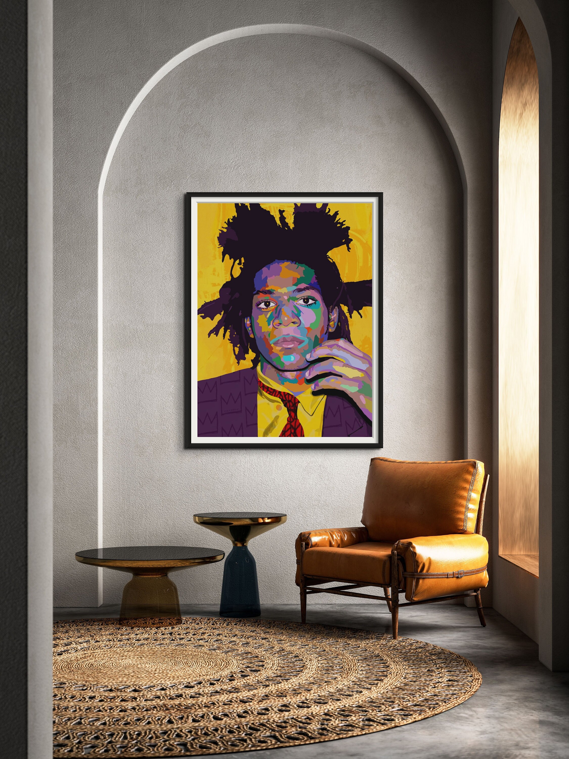 I Am an Artist Basquiat Inspired Art Pop Art Prints Hip Hop Art Pop ...