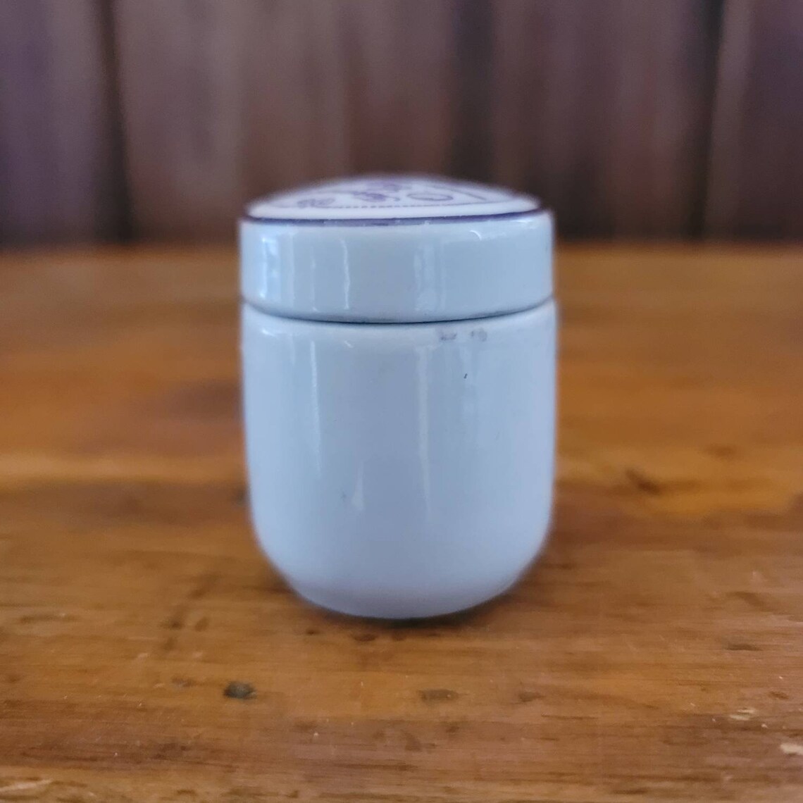 Antique Ironstone Apothecary Advertising Jar Barcelona - Etsy