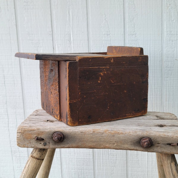 Primitive Box - Etsy