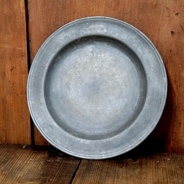 Pewter Plate - Etsy