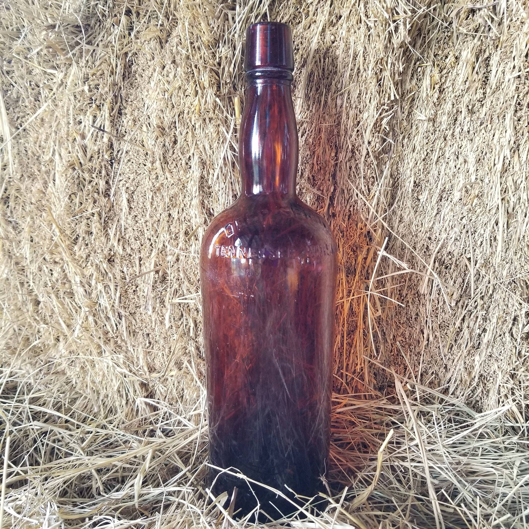 1800s Whiskey Bottle Antique Amber Deep Spring Tennessee | Etsy