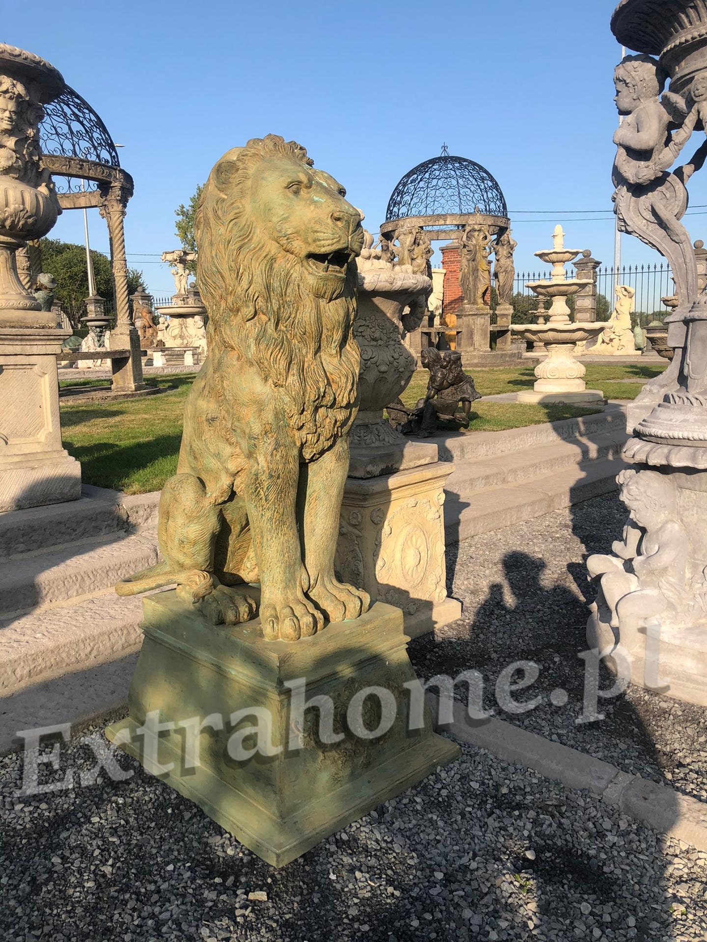 Lion replica "The South Bank Lion" 365cm bronze sculpture - Unique ...